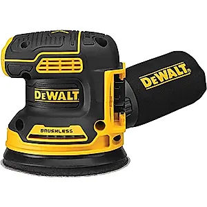 DEWALT 20V MAX Orbital Sander, Tool Only (DCW210B), Yellow
