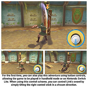 AVIDET Wireless Controller for Switch, Set of 2 Replacement Left Right Wireless Bluetooth Gamepad Joy-Con Pair The Legend of Zelda