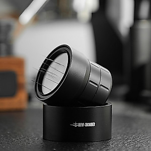 MHW-3BOMBER 58mm Espresso WDT Tool, Professional Coffee Distributor Tool for Baristas with Clean Base, All-in-one Coffee Powder Stirring Tool - Espresso Machine Accessories, T6021B