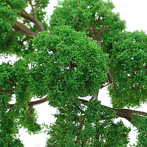 NUOLUX 20pcs Model Trees Landscape 1:150 7.5cm Model Train Scenery Landscape N Scale