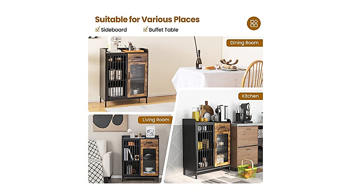 Giantex Buffet Sideboard - Stylish Storage Solution