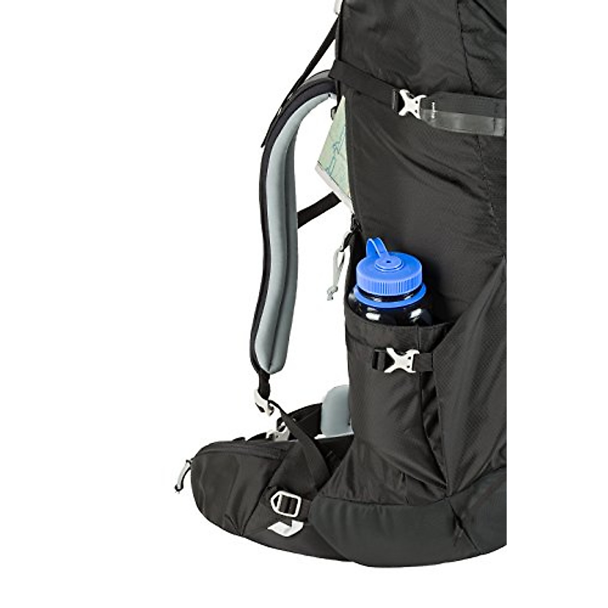 Gregory Mountain Products Denali 75 Liter Alpine Backpack, Basalt Black, Large