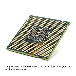 MovoLs CPU Compatible with XEON E5430 2.66GHz 12M 1333Mhz CPU Processor Works On LGA775 Motherboard Improve Computer Running Speed
