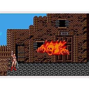 Golden Axe (Sega Genesis / Mega Drive) - Reproduction Video Game Cartridge with Clamshell Case and Manual