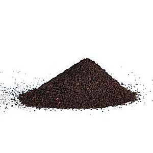 Decaf French Vanilla - Flavored Cold Brew Coffee - Inspired Coffee Co. - Swiss Water Process - Coarse Ground Coffee - 12 oz. Resealable Bag, Blue and Black