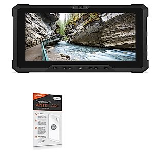 BoxWave Screen Protector Compatible with Dell Latitude 7212 Rugged Extreme Tablet - ClearTouch Anti-Glare (2-Pack), Anti-Fingerprint Matte Film Skin