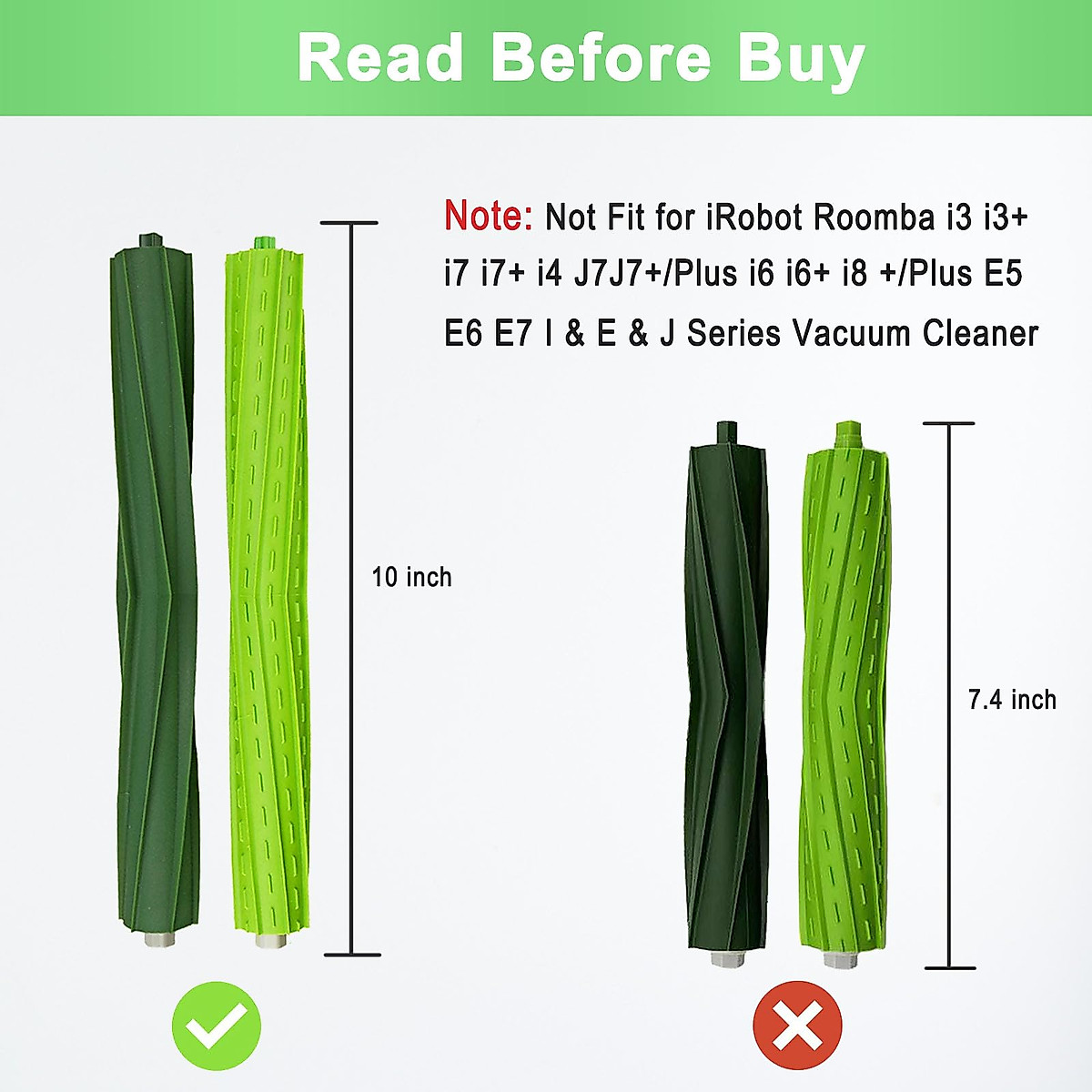 9 Pack Roomba s9 Replacement Parts Compatible for iRobot Roomba s9+ (9550) S9 (9150) Robot Vacuum Cleaner, 1 Set Rubber Brush,4 Filters,4 Side Brushes