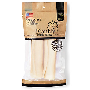 Frankly Beefhide Retriever Roll 2 ct, 100% U.S.A Made to Certified Food Safety Standards