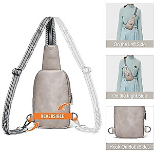 Rotora Small Sling Bag for Women Crossbody Purse, Crossbody Bags for Women Trendy, Fanny Pack Crossbody Chest Bag for Men
