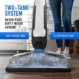 Hoover PowerDash Pet Hard Floor Cleaner Machine, Wet Dry Vacuum, FH41000, White