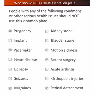 VT027 Vibration Plate Exercise Machine - Pivotal Oscillation, Low Frequency, High Amplitude | Patented Aluminum Twin-Coupler Design | Push-up Bars | High Performance Machine in a Thin Machine Body