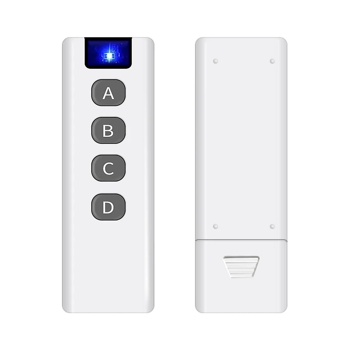 CIRONI 433Mhz Transmitter Remote Control Universal Wireless 4 Buttons Learning Code for Light Switch Gadgets Gate Garage Door Opener