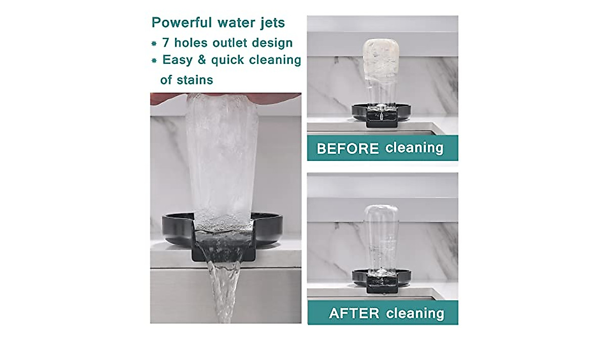 Efficient Sink Glass Rinser - Clean with Ease