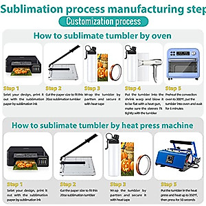 TOVERKAU 8 Pack 20 OZ Sublimation Sport Water Bottles Sublimation Tumblers Skinny Straight Bulk, Vasos para Sublimar, Sublimate Cups Blanks for Vinyl Project, Stainless Steel, Insulated, Twist Lid