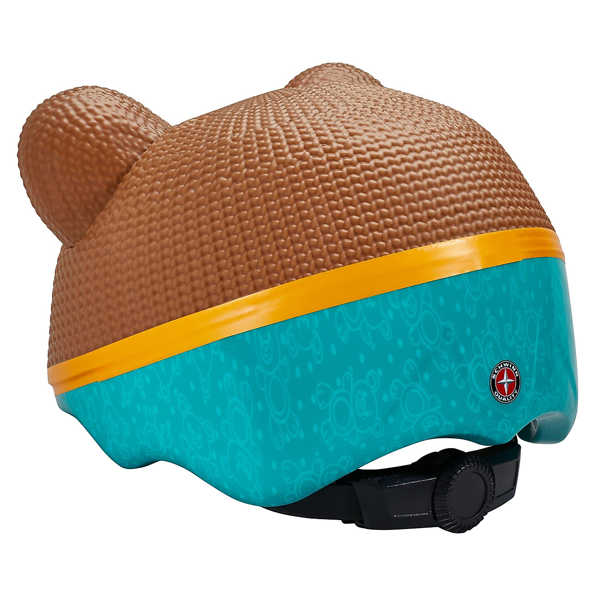 Schwinn Bike Helmet for Infant Toddler Kids in 3D Character Design, Lightweight, Infant Size For Boys and Girls Age Up 3 Year Old, Suggested Fit X-Small (44 - 50cm), Teddy Bear
