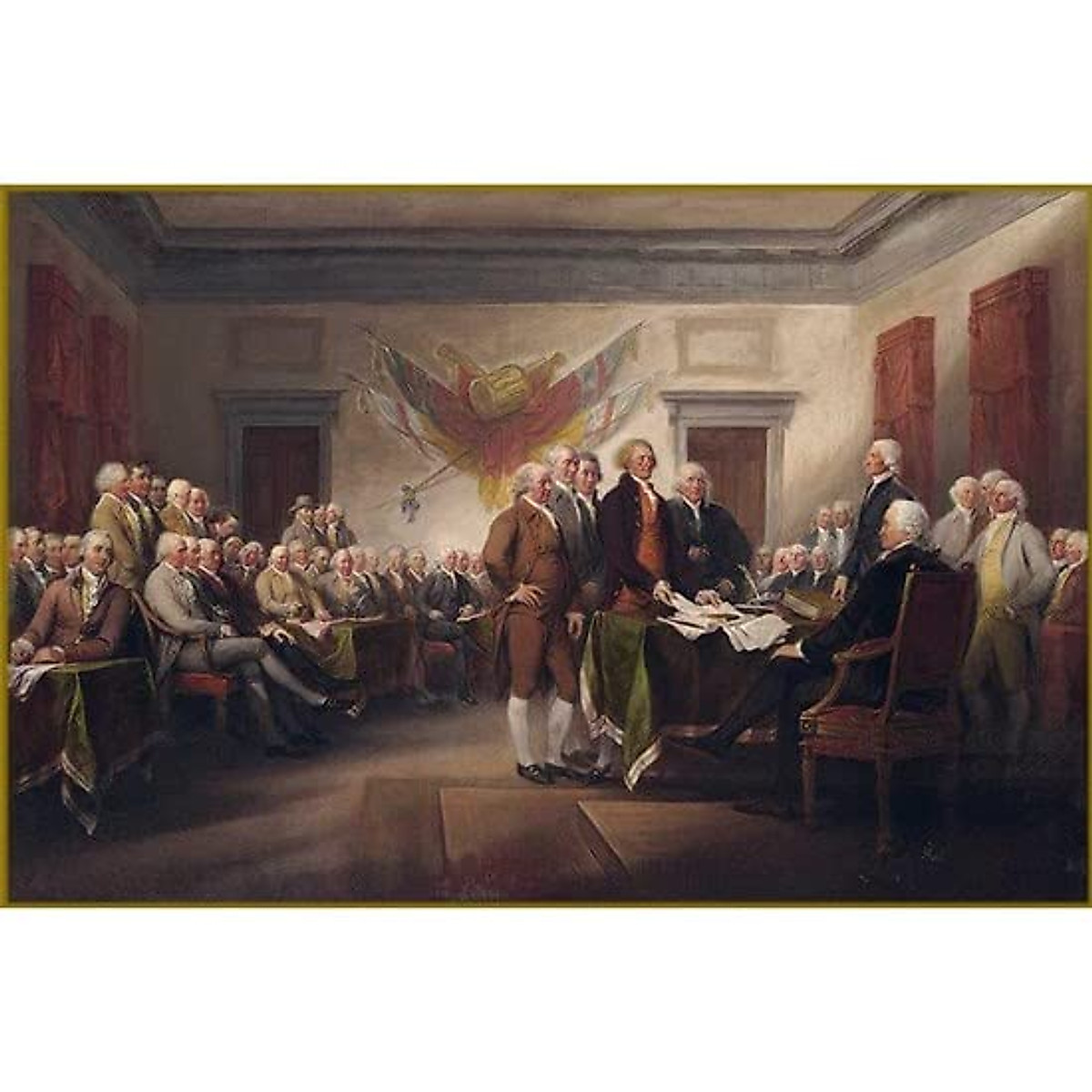 CafePress Signing Of The Declaration Of Mug Ceramic Coffee Mug, Tea Cup 11 oz