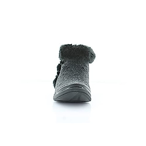 BZees Iris Black Faux Wool 6 M