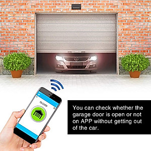 Smart WiFi Garage Door Opener Remote Controller Device Support for Alexa for Google and IFTTT Compatible with Your Smartphone (US Plug)