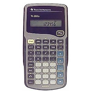 Texas InstrumentsTI-30X IIS Scientific Calculator, 10-Digit LCD