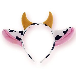 BOGAZNET Cow Ears Cow Print Party Supplies for Cow Party Cow Print Baby Shower Сow Ears Headband Cow Birthday Decorations Cow Ear Headband