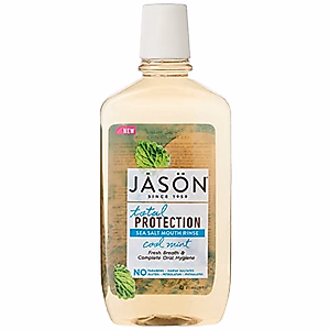 Jason Sea Salt Mouthwash, Cool Mint, 16 Oz (Packaging May Vary)