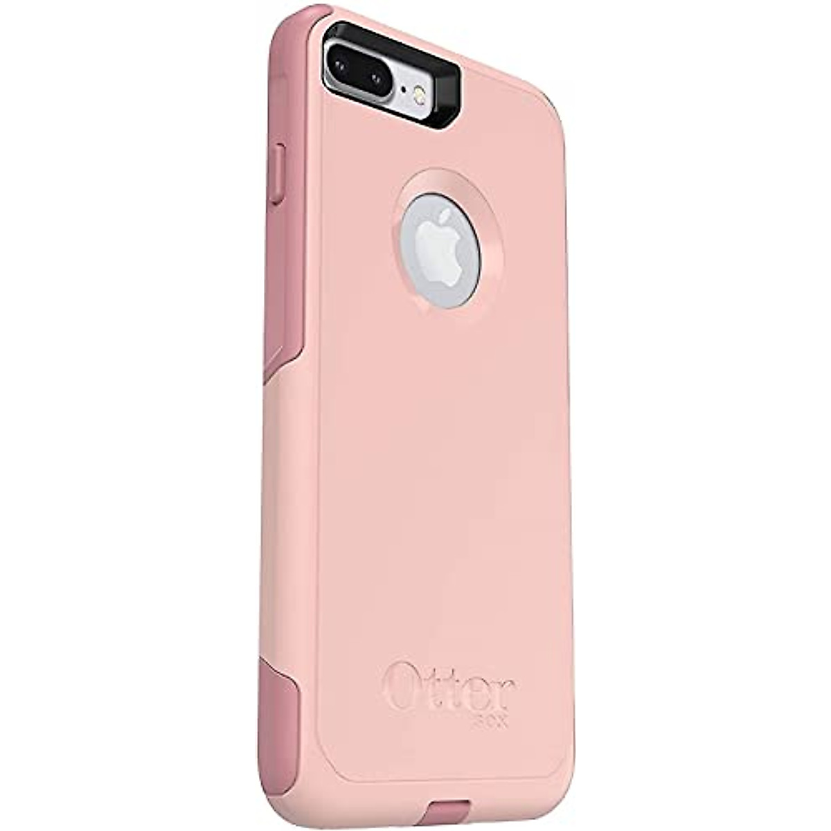 OtterBox Commuter Series Case for iPhone 8 Plus & iPhone 7 Plus (ONLY) - (Not Compatible with Other iPhone 7/8 Models) - with Screen Protector - Bundle Packaging - Ballet Way (Pink Salt/Blush)