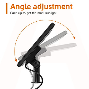 SUNAPEX 6W Replacement Solar Panel-Compatible with SUNAPEX 48 & 96 FT Soalr String Lights ONLY