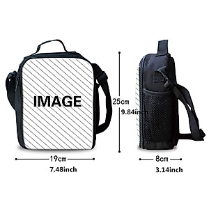 HELLHERO Hummingbird Lunch Bag Insulated Lunch Box Reusable Lunchbag Kids Lunchboxes Leakproof Meal Prep Cooler Tote Bags for Women Men Travel Picnic Work School Daycare Camping Outdoor