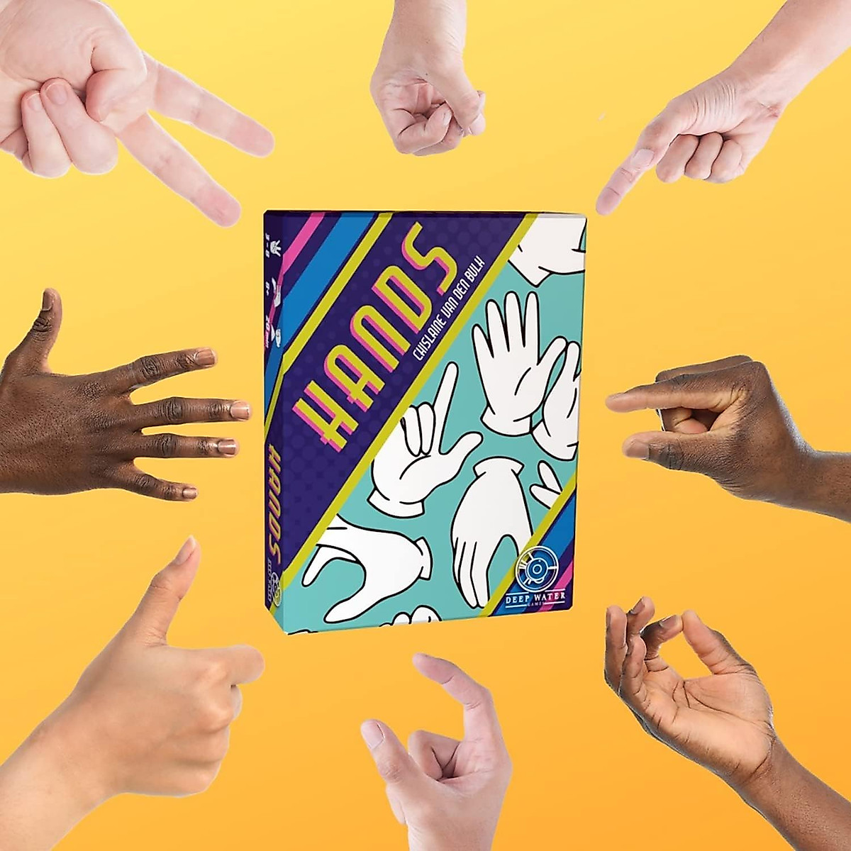 Deep Water Games: Hands Strategy Board Game, Multi