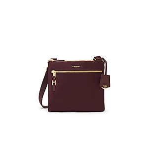 TUMI - Voyageur Tula Crossbody Bag - Over Shoulder Satchel for Women - Beetroot