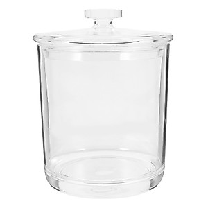 Tea Canister Airtight Lid Tea Storage Container Desktop Kitchen Snack Jar Candy Canister Storage Containers Lids