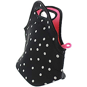 Built NY Gourmet Getaway Neoprene Lunch Tote (Splatter Dots)