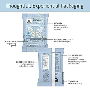 Grab Green Baby Witch Hazel Soothing Wipes, 96 Wipes, Dreamy Rosewood Scent, Plant and Mineral Based, Biodegradable, Soothe Common Skin Irritations Such as Diaper Rash, No Alcohol, Packaging May Vary