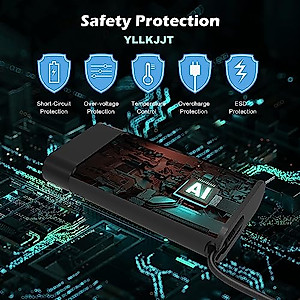 90W USB C Charger for Dell Latitude/Precision/XPS/Chromebook Laptop, Dell 90W Laptop Charger USB C