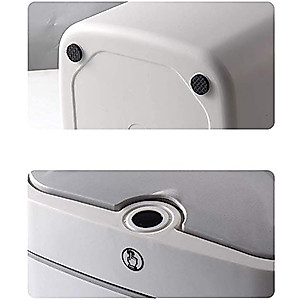 CXDTBH 18L Automatic Touchless Intelligent Induction Motion Sensor Kitchen Trash Can Wide Opening Sensor Waste