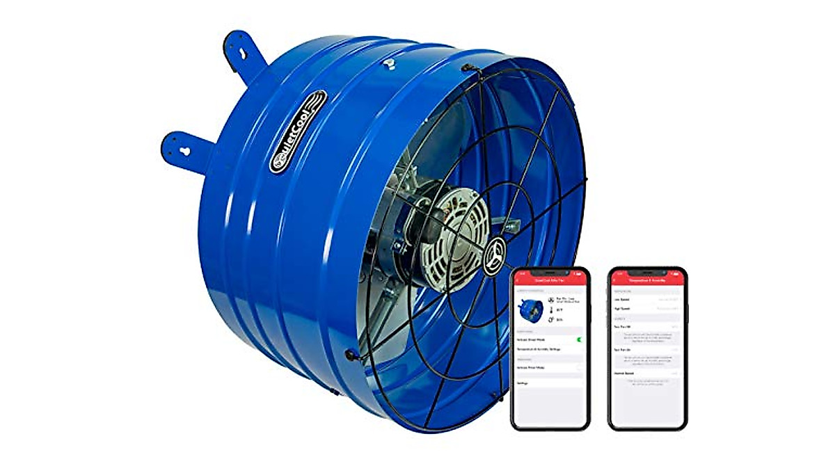 Quietcool Smart Attic Gable Fan AFG SMT PRO-2.0 | Energy-Efficient ...