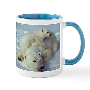 CafePress Polar Bear Mugs Ceramic Coffee Mug, Tea Cup 11 oz