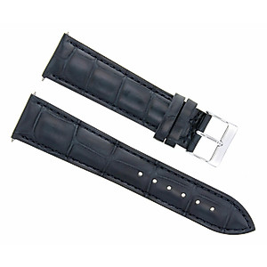Ewatchparts 19MM NEW LEATHER WATCH BAND STRAP FOR IWC PILOT PORTUGUESE TOP GUN PORTOFINO
