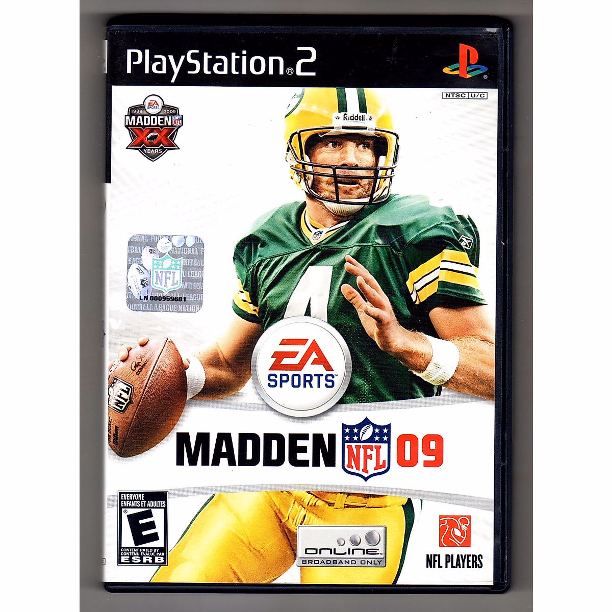 EA Madden NFL 09 for PlayStation 2