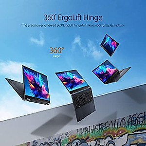 ASUS Vivobook S 14 Flip 14” WUXGA 16:10 Touch, AMD Ryzen 5 5600H CPU, 16GB RAM, 512GB SSD, NumberPad, Fingerprint Sensor, Stylus Supported, Windows 11 Home, Quiet Blue, TN3402QA-DB56T