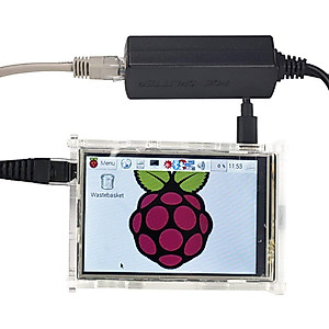 UCTRONICS IEEE 802.3af Micro USB Active PoE Splitter Power Over Ethernet 48V to 5V 2.4A for Tablets, Dropcam or Raspberry Pi 2/3B+ (48V to 5V 2.4A)