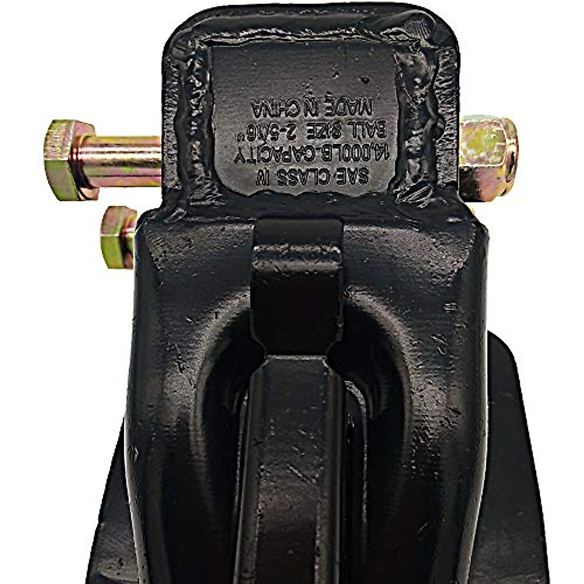 YEOPGYEON Adjustable Trailer Coupler 2-5/16" Ball,Trailer Coupler Capacity 14000 lbs, Black