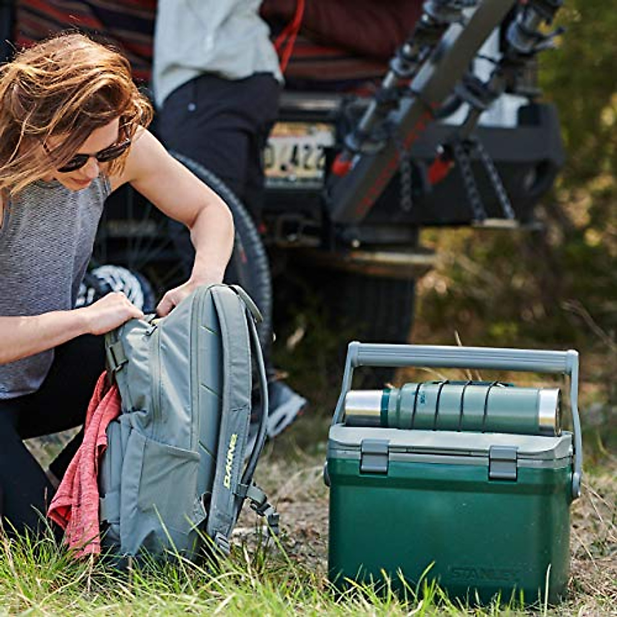 Stanley Classic Vacuum Bottle 1L Hammertone Green
