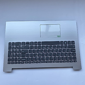 Replacement for Lenovo IdeaPad 320-15 320-15IKB 330-15AST 80xs0024us Laptop Upper Case Palmrest Keyboard Touchpad Assembly Part 5CB0N86311 SN20M63090 Top Cover Sliver