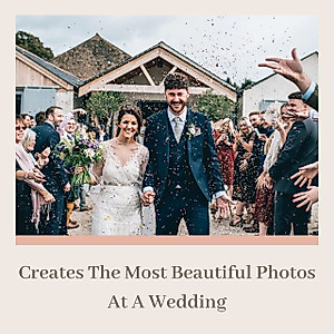 RainbowPana 50 Pack Wedding Confetti | Dried Flower Petals, Jasmine Buds | Biodegradable Flower Petals for Weddings, Wedding Confetti, Dried Flower Confetti | Wedding Send Off, Exit, Tosses