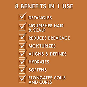 Nexxus Curl Define Pre-wash Hair Treatment for Curly & Coily Hair Hair Mask Deep Conditioner with Castor Oil 8 oz
