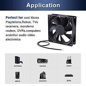 Wathai EC 90mm x 25mm Ball AC Axial Cooling Fan 110V 115V 120V 220V 240V Industrial Case Fan