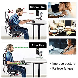 Premium Wooden Keyboard Tray Under Desk Sliding - Ergonomic Keyboard Drawer with Sturdy C-Clamp, No Drilling, Slide-Out Keyboard Holder for Home Office, Relieve Muscle Stress