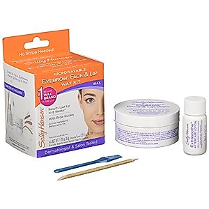Sally Hansen Eyebrow, Face & Lip Wax Kit, Pack Of 1