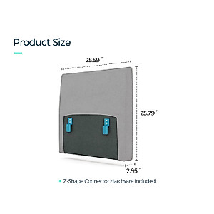 LINSY HOME Modular Sectional Sofa with Storage, Washable Sectional Couch, Covers Changeable, Sofa Backrest to Extend Your Sofa, Grey